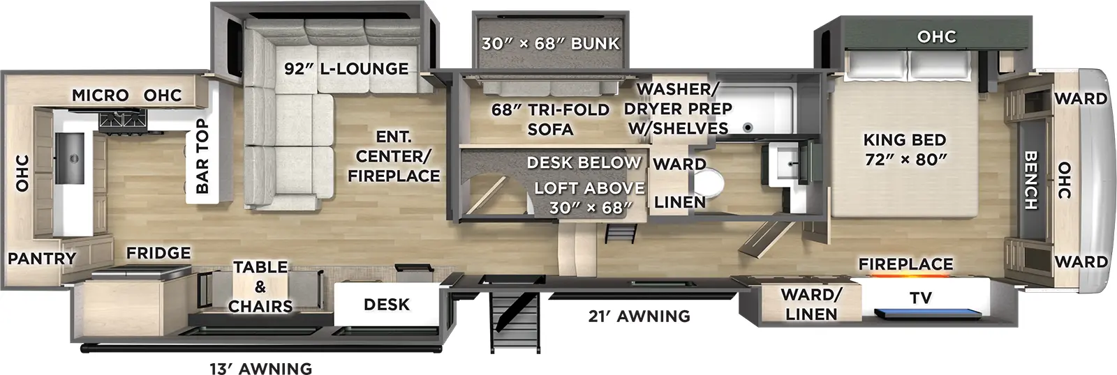 Columbus Floorplans - Forest River RV